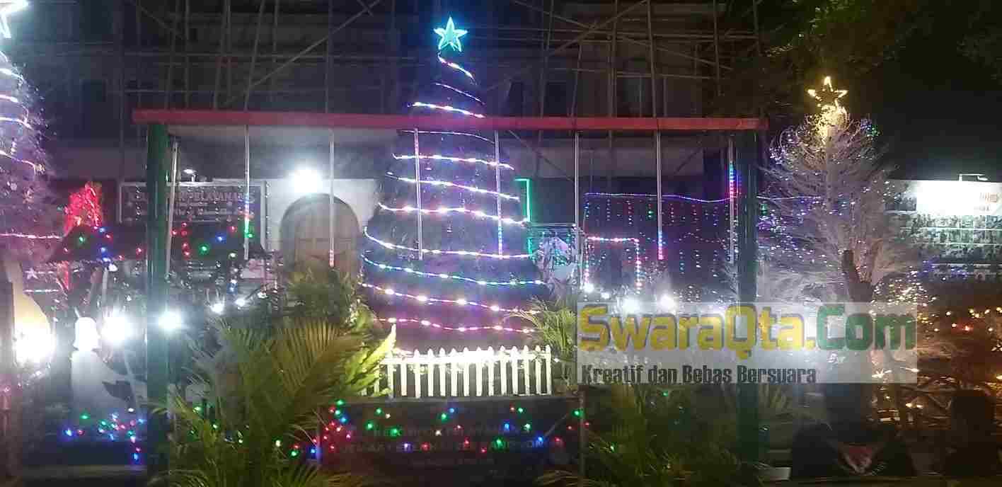 Pemandangan Indah dan Unik Warnai Lomba Pohon Natal Jemaat Eben Haizer ...