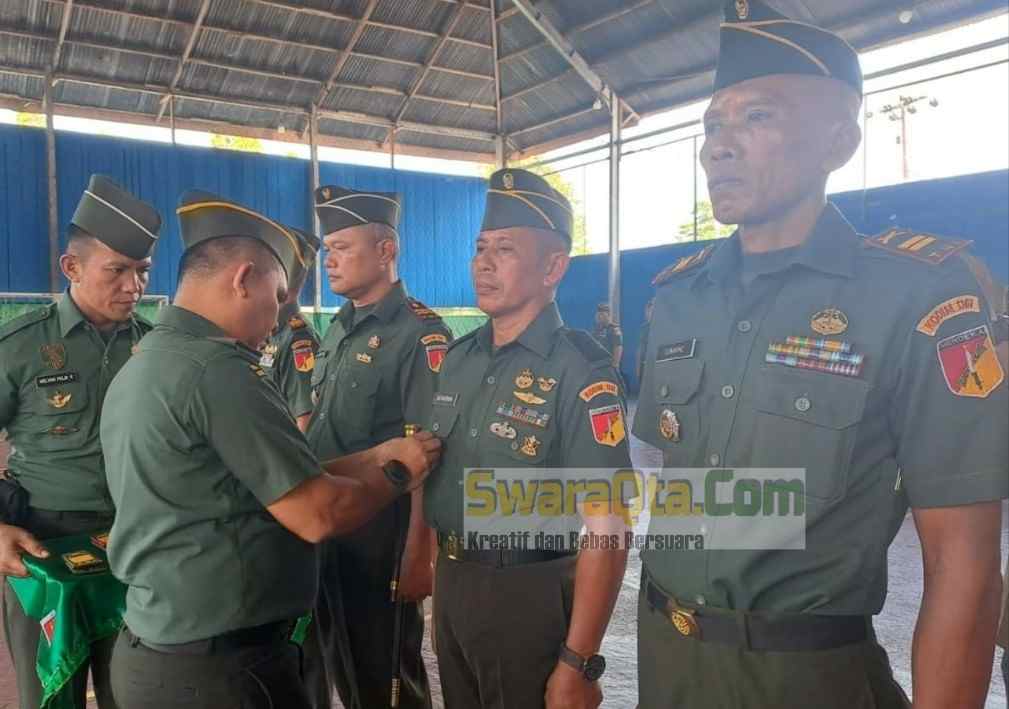 Danramil dan Perwira Staf Kodim 1307 Poso Pindah Tugas - Swara Qta